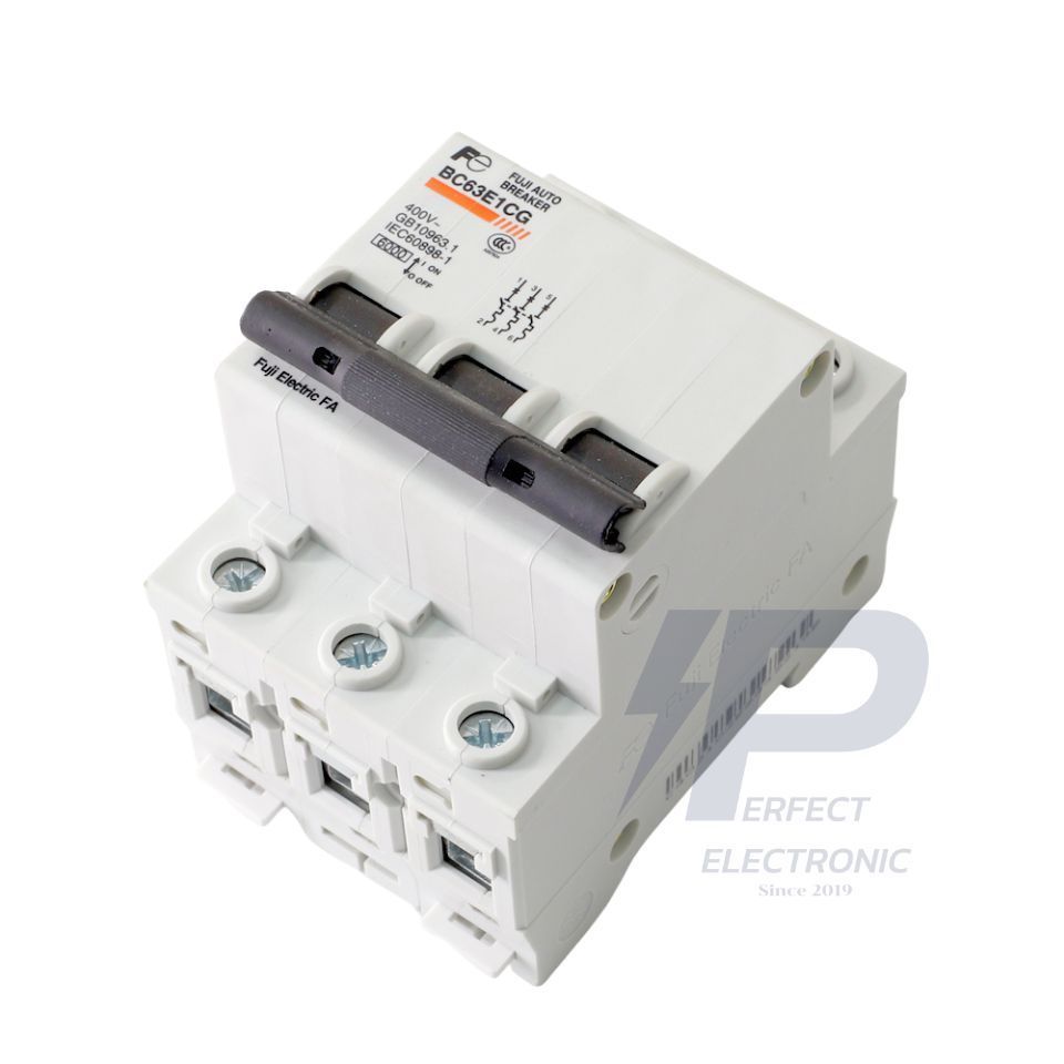 BC63E1CG-3P001E FUJI Electric MCB Miniature Circuit Breaker เซอร์กิต ...